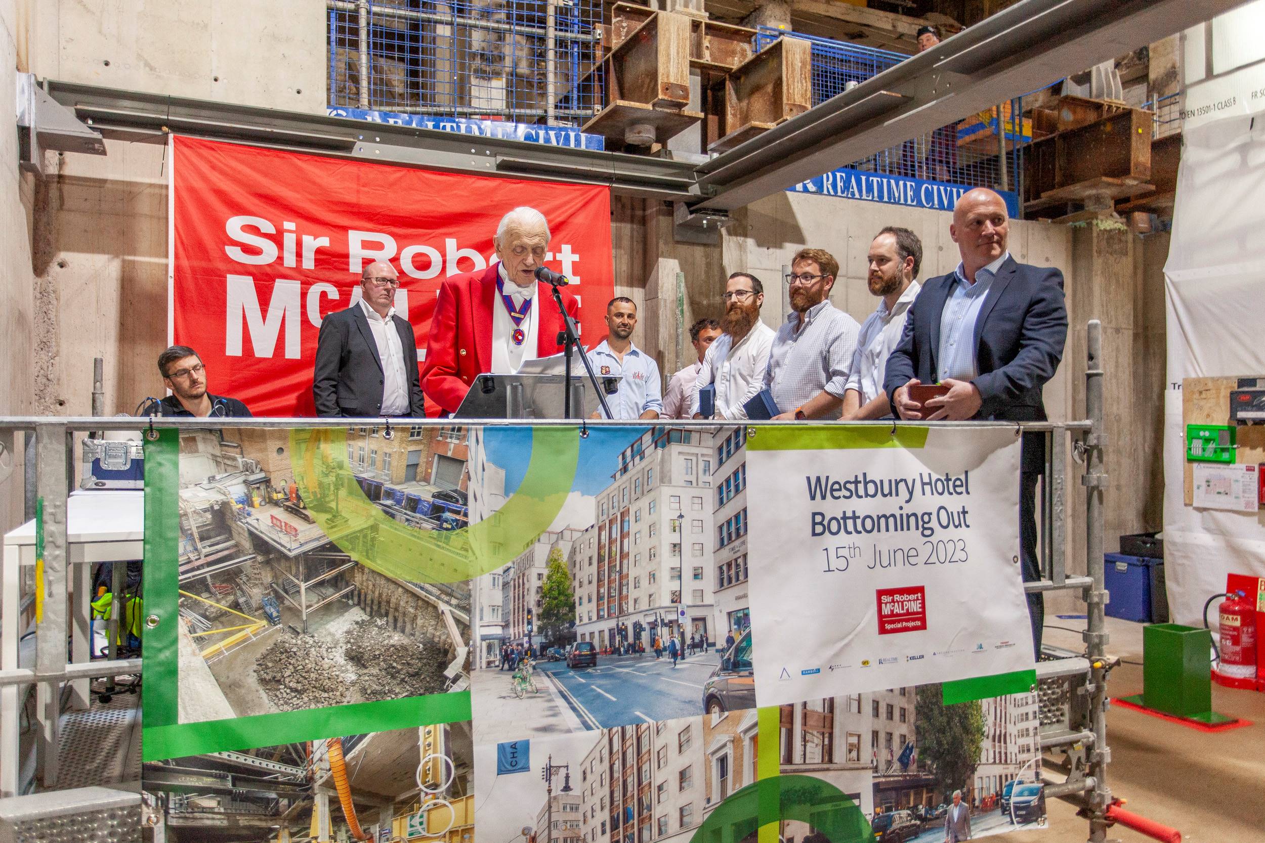 Westbury Hotel project milestones - Sir Robert McAlpine