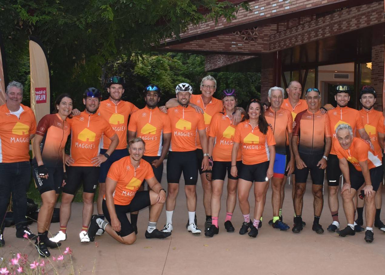 ‘Tour de Barcelona’ charity ride for Maggie’s - Sir Robert McAlpine