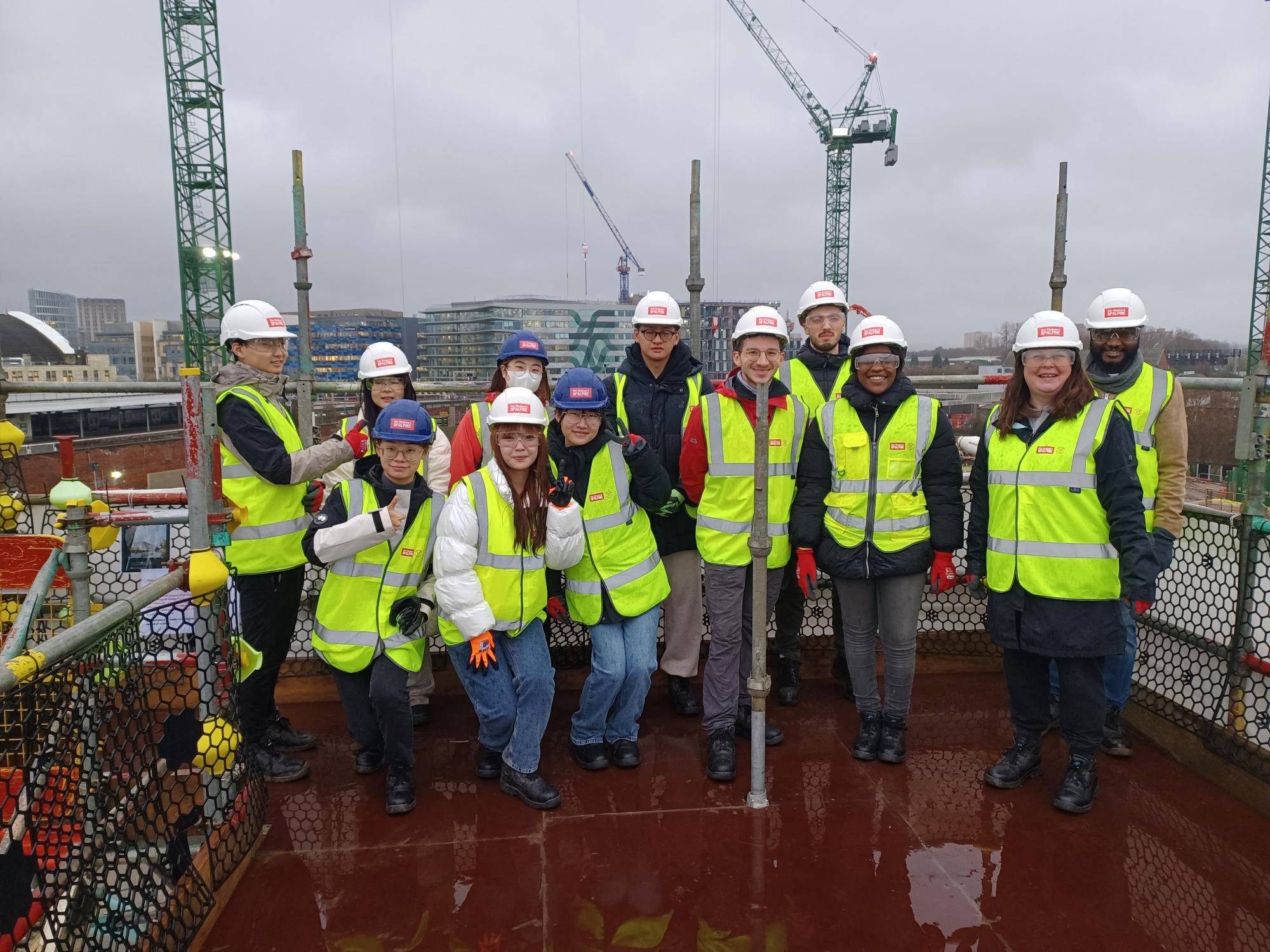 Bristol students explore Temple Quarter project - Sir Robert McAlpine