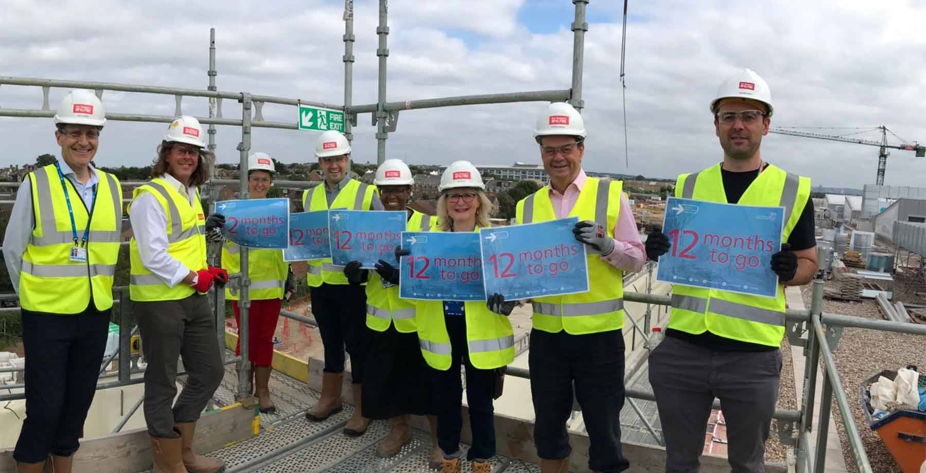 MPs visit Springfield University Hospital - Sir Robert McAlpine