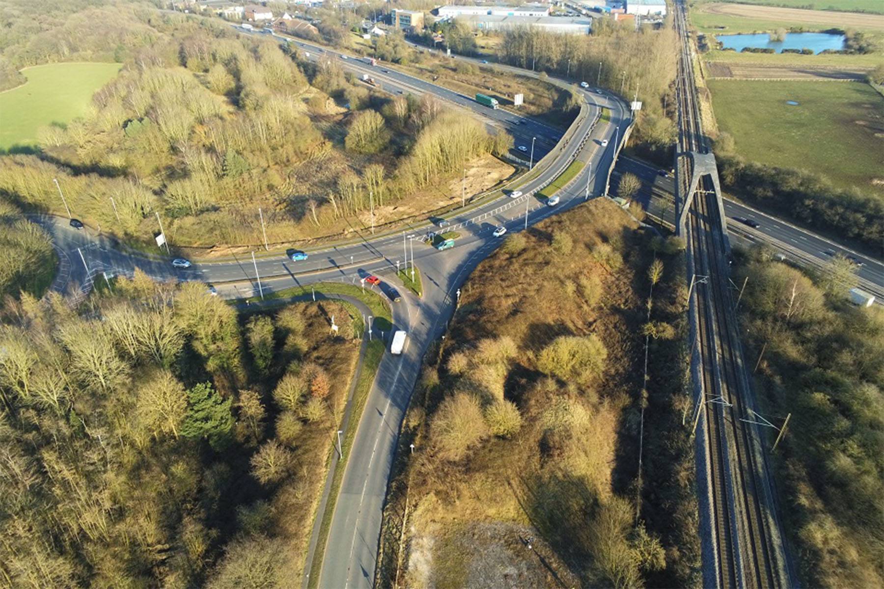 Bridging the gap on the A533 expressway - Sir Robert McAlpine