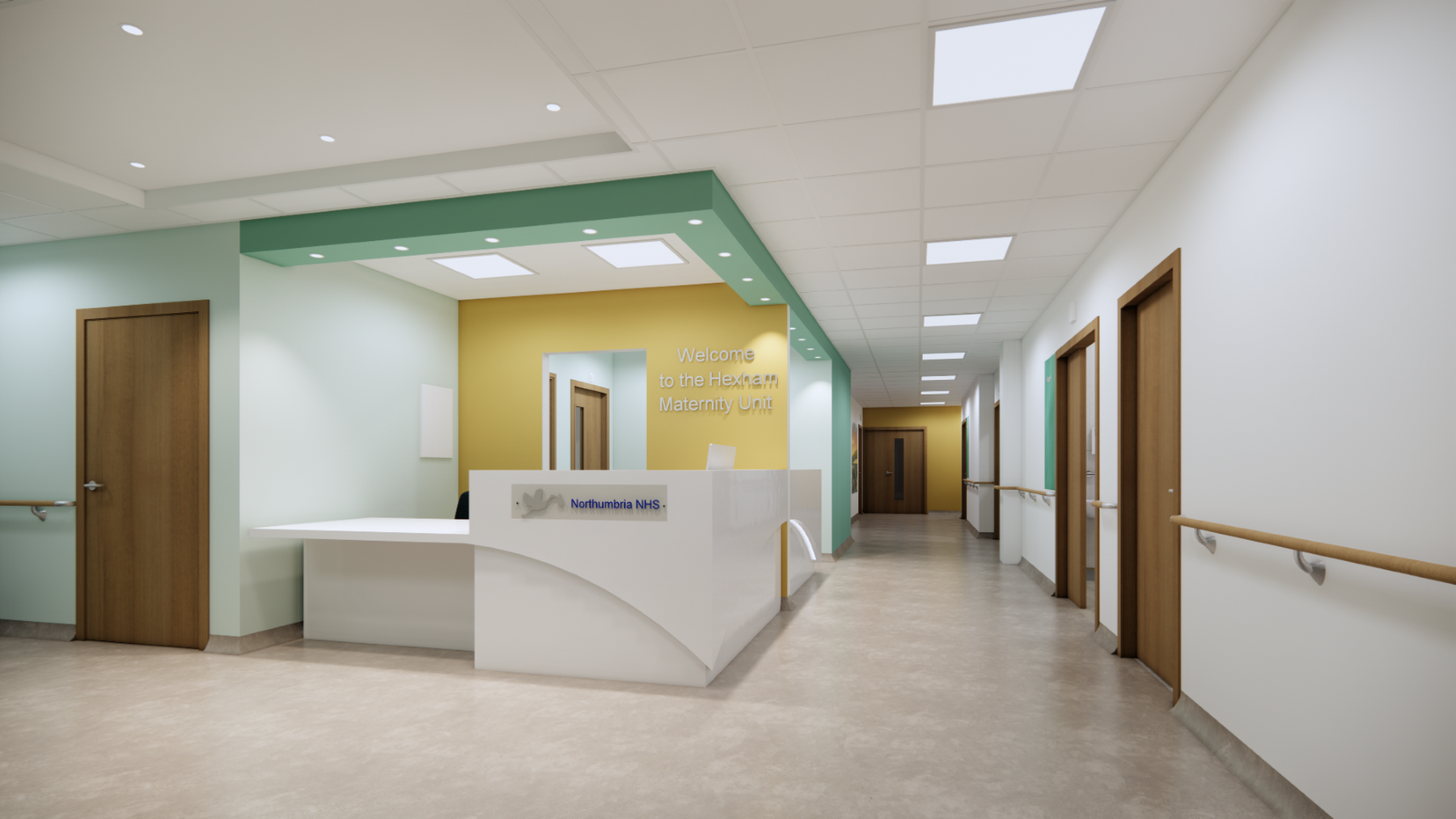 Project milestone: Hexham General Hospital - Sir Robert McAlpine