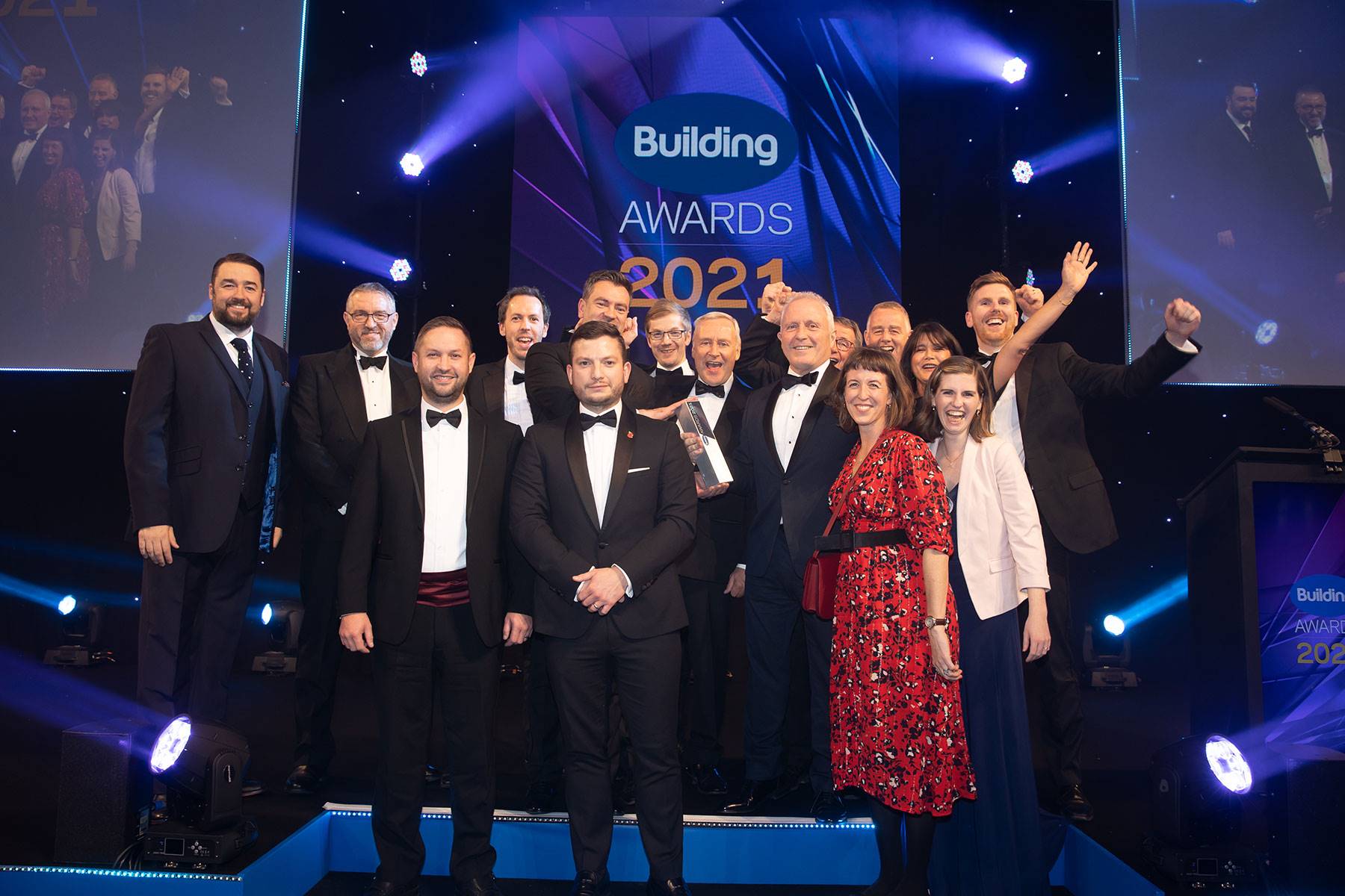 Celebrating Success at Building Awards 2021 - Sir Robert McAlpine