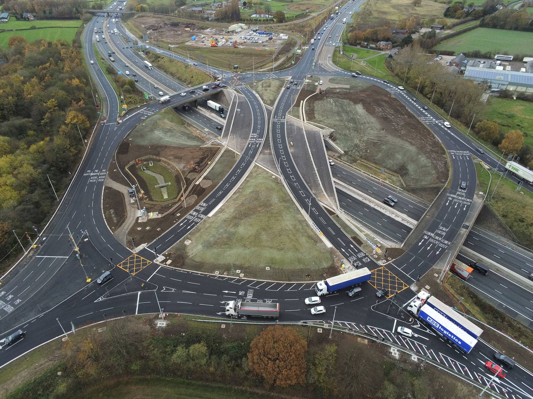 M6 Junction 19 improvement - Sir Robert McAlpine