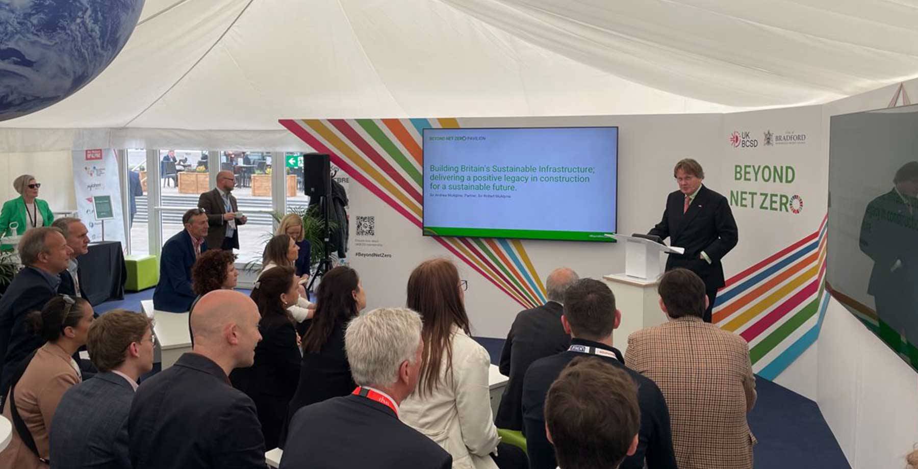 Sir Andrew McAlpine UKREiiF keynote - Sir Robert McAlpine