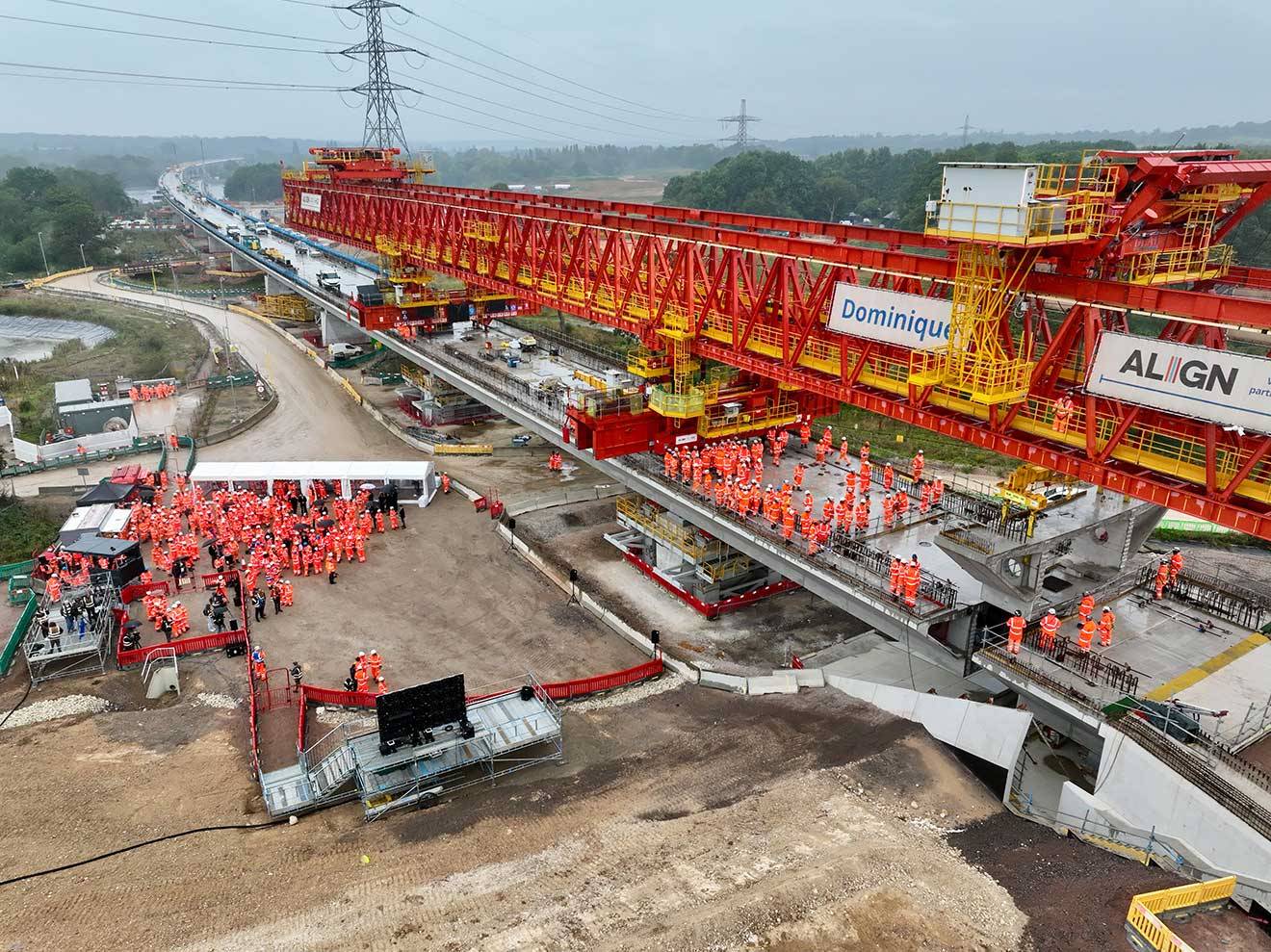 Colne Valey Viaduct becomes UK's longest rail bridge - Sir Robert McAlpine