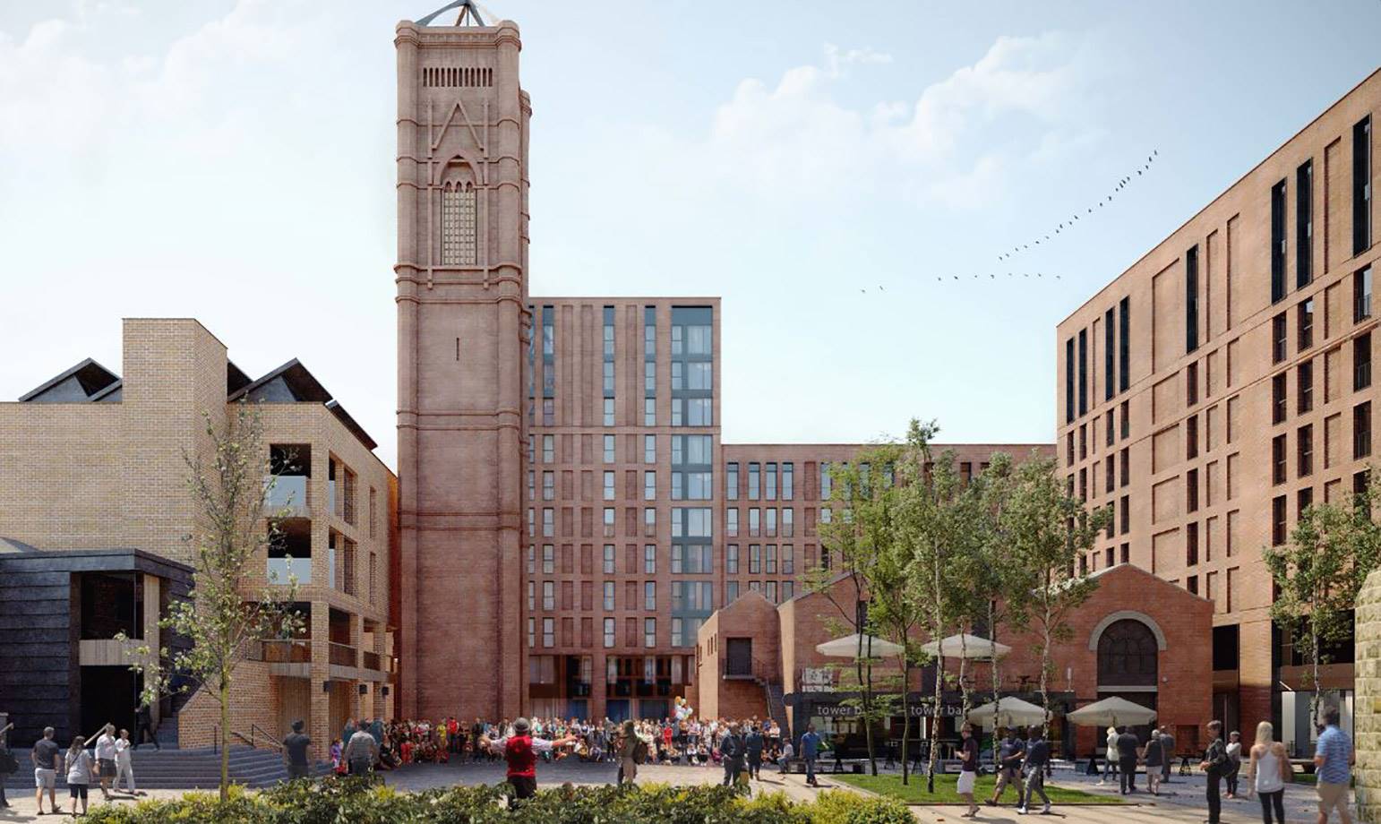 Construction starts at Tower Works - Sir Robert McAlpine